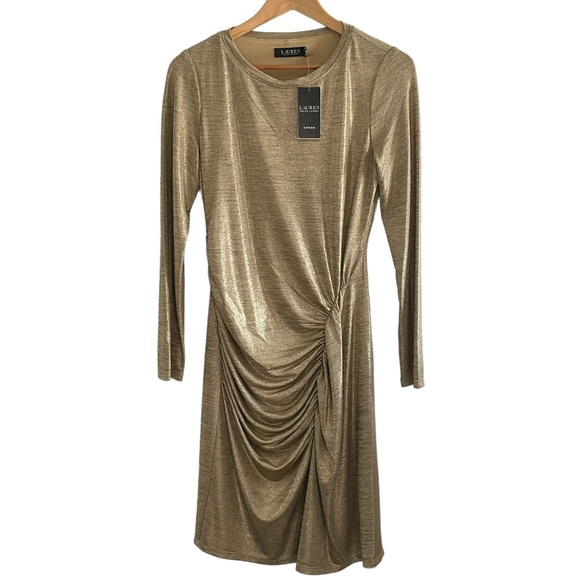 Lauren Ralph Lauren | Dresses | Lauren Ralph Lauren Womens Midi Dress ...